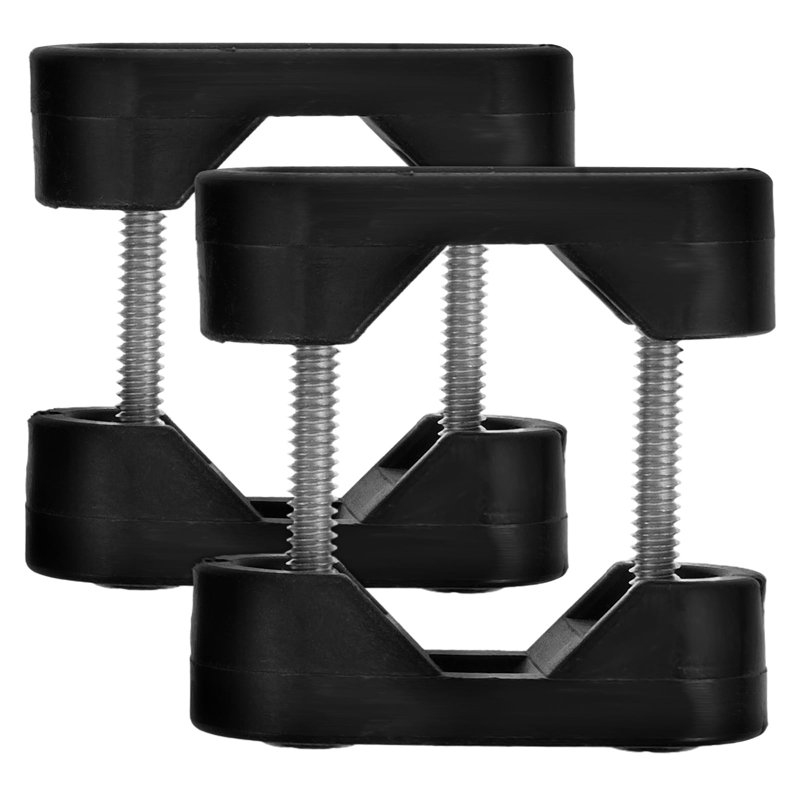 Huaqiet 2pcs Marine Tube Clamp Flagpole Support Clamps Mount Stainless ...