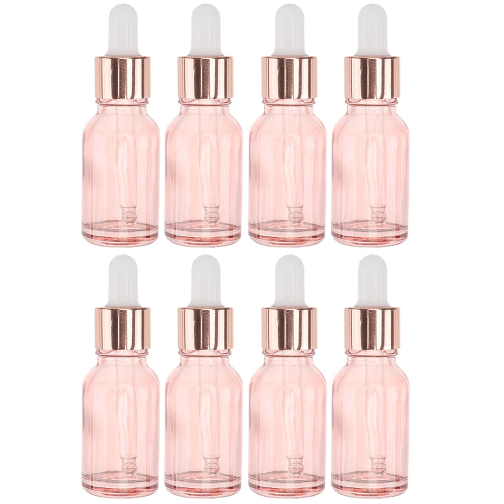 Huaqiet 8Pcs Glass Dropper Bottles Leakproof Essential Oil Bottles ...