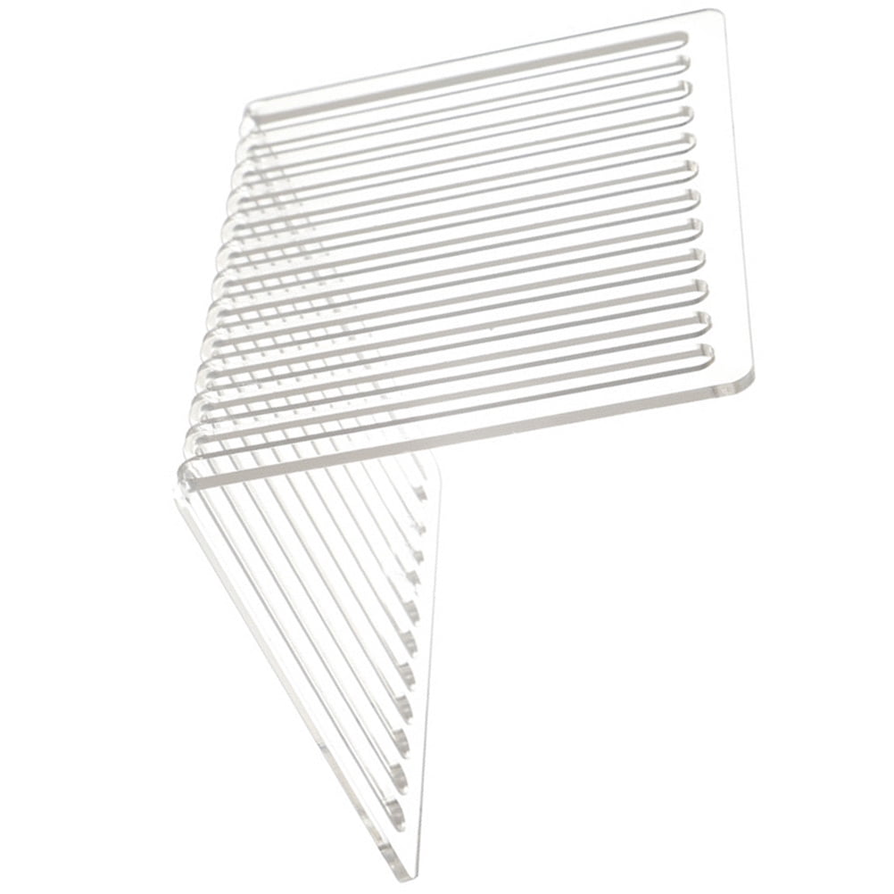 Huaqiet Vinyl Record Storage Rack Album Storage Display Stand Record ...