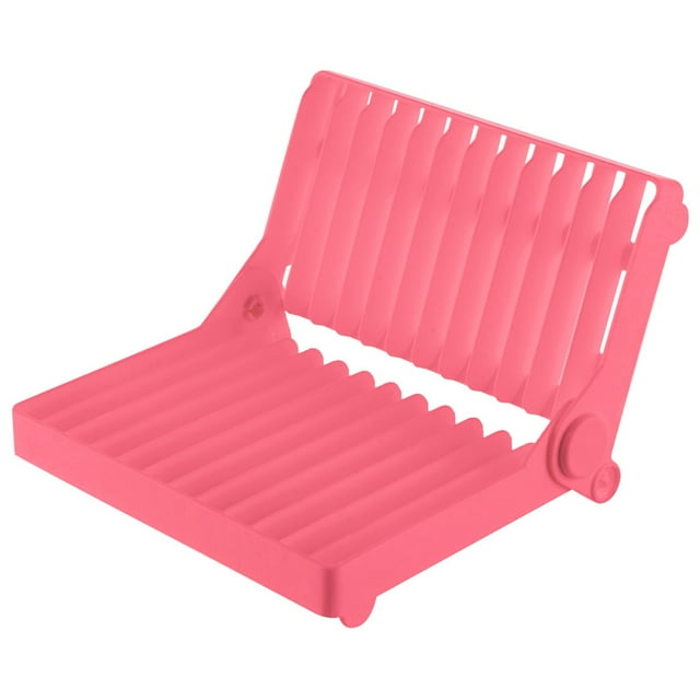 Huarll Drain Rack Foldable Dish Plate Drying Rack Organizer Drainer ...