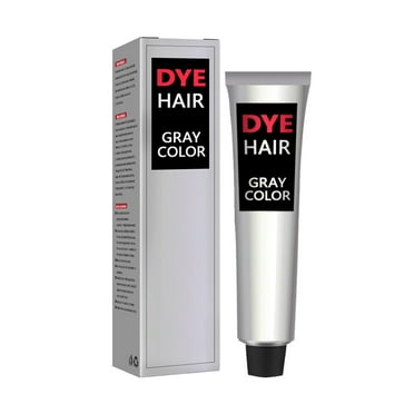 Temporary Silver Gray Hair Spray Color, Luxury Coloring Mud Grey Hair ...
