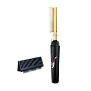 Terviiix Hot Comb Electric: Ceramic Pressing Tool for Wigs & Black Hair ...