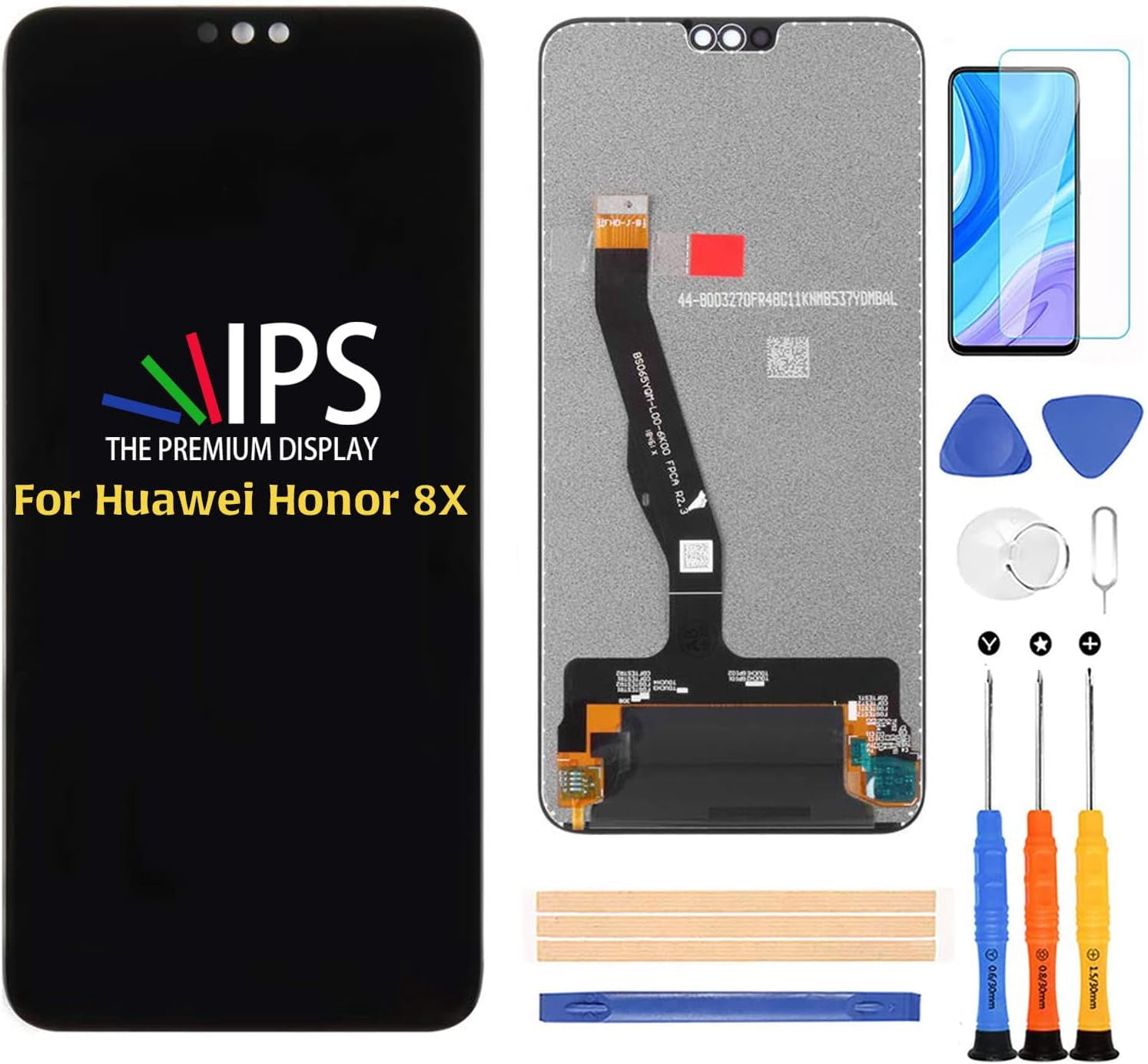 for Huawei Honor 8X Screen Replacement,LCD Screen for 8X SN-AL00 JSN ...
