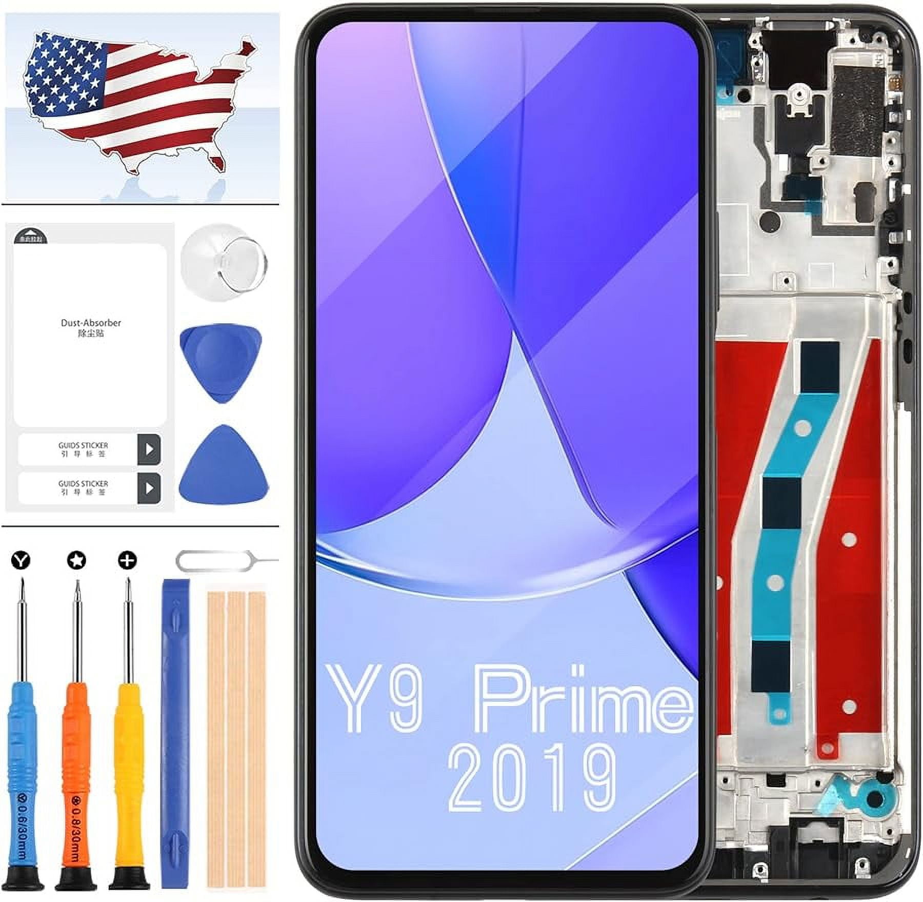 for Huawei Y9 Prime 2019 LCD Screen for Huawei P Smart Z Screen Replacement P Smart Z/Y9 Prime ...