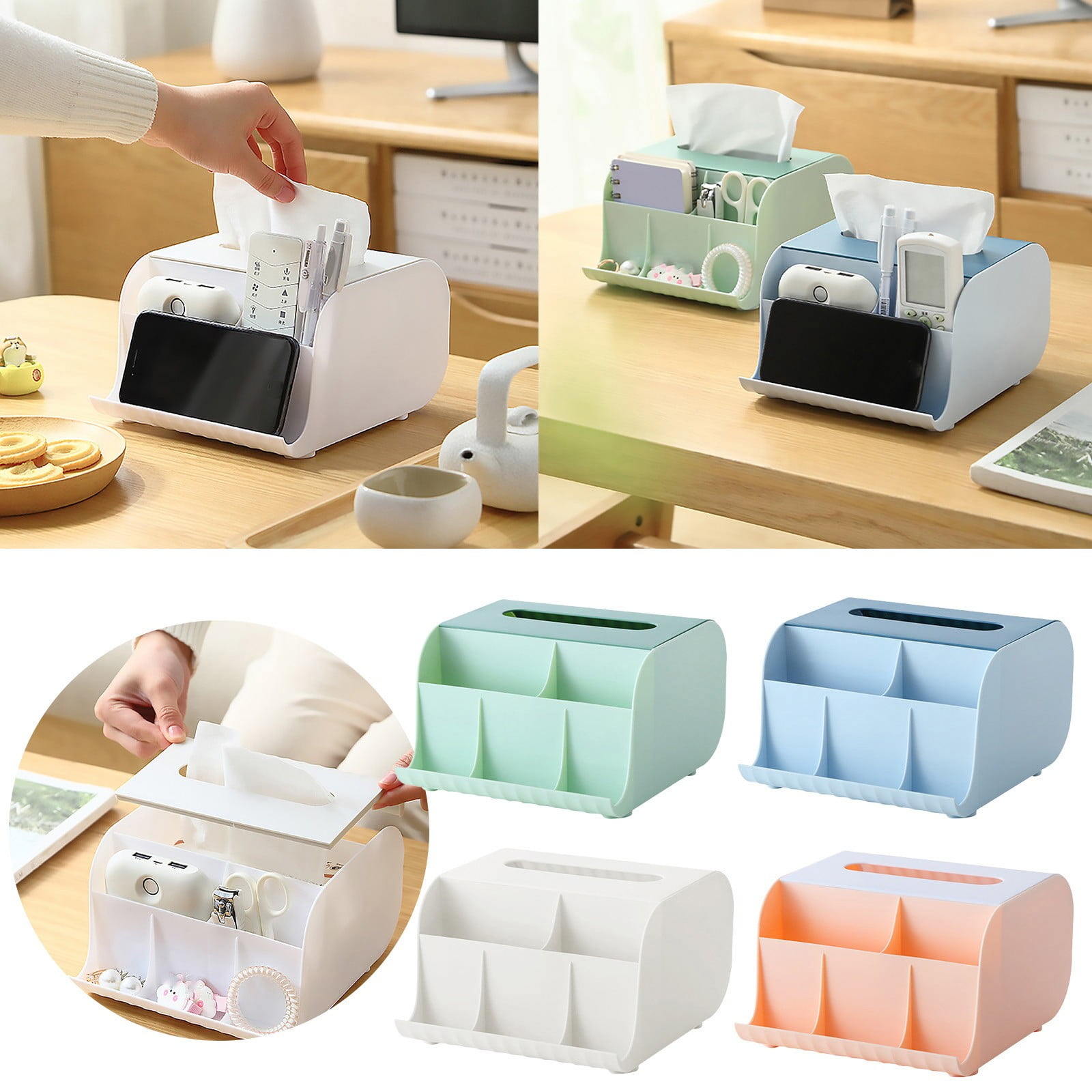 Huayishang Kleenex Tissues Boxes Clearance, Facial Tissue Dispenser Box ...