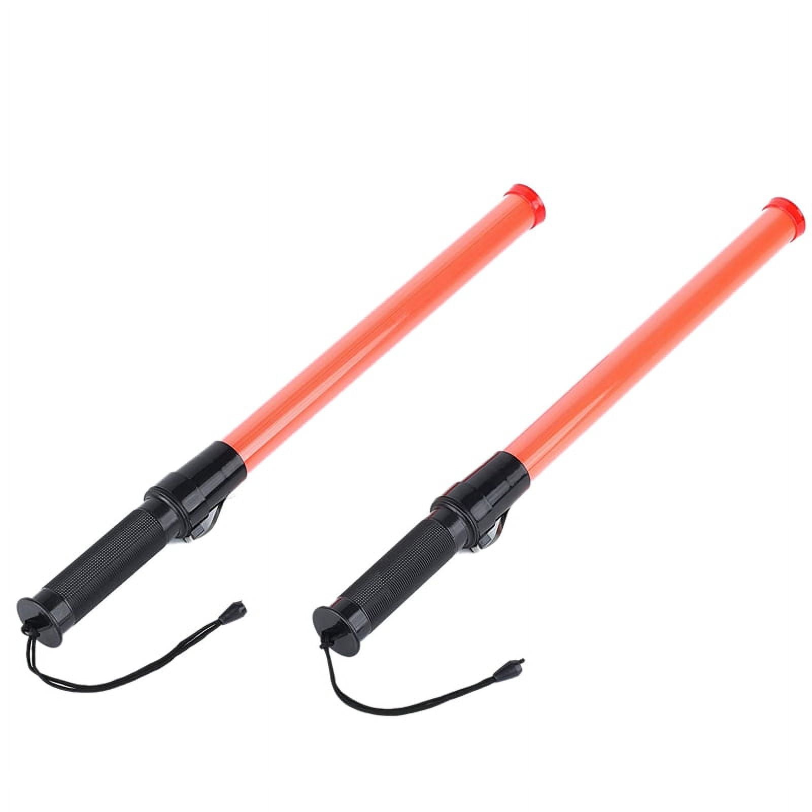 Huayishang Signal Traffic Safety LED Light, 21Inch, 2Pack, PVC, Orange ...