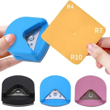 Emlimny 3 in 1 Paper Corner Rounder (R4mm+R7mm+R10mm), Scrapbook Corner ...