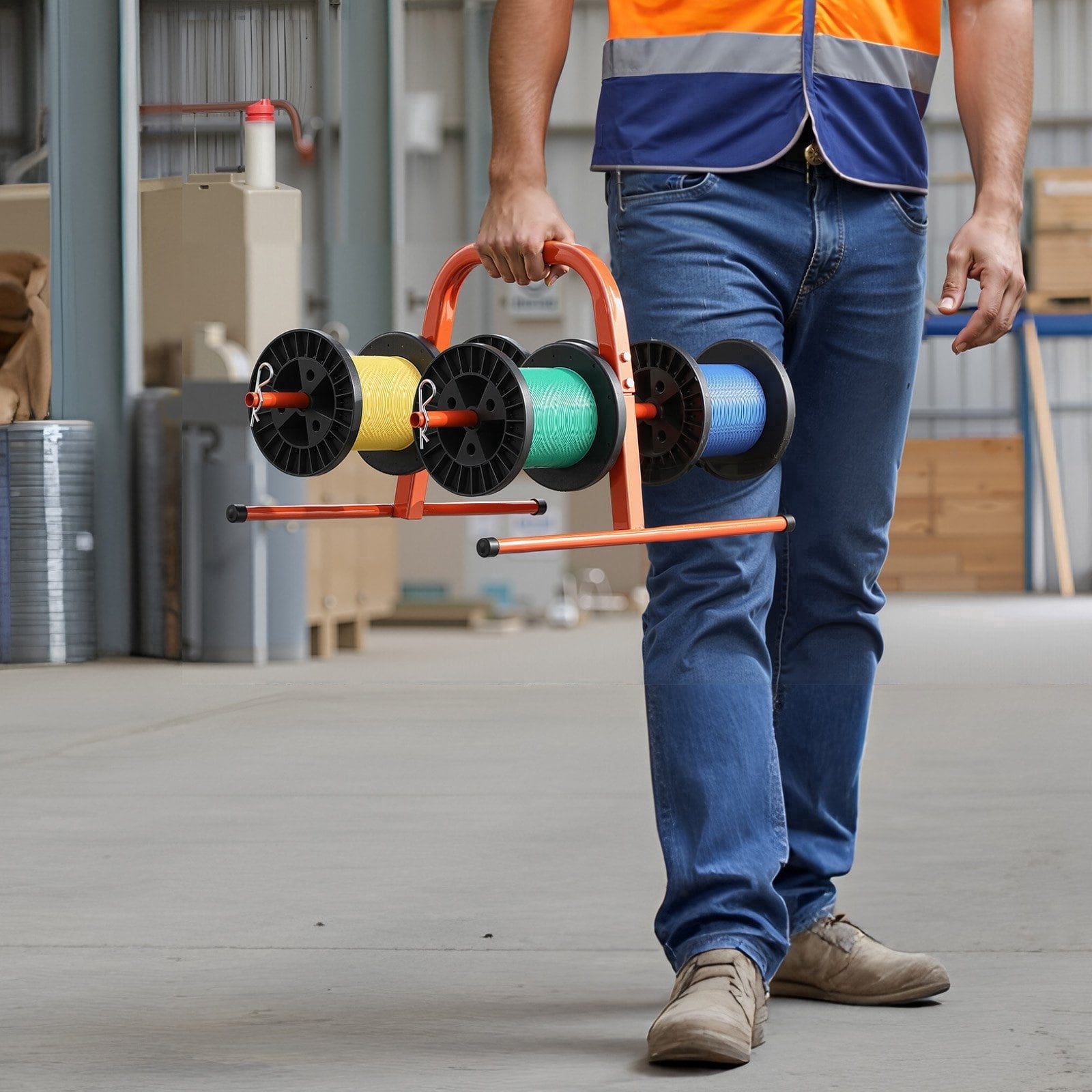 Huayusheng Hand Caddy Wire Dispenser for up to 8 Spools - Walmart.com