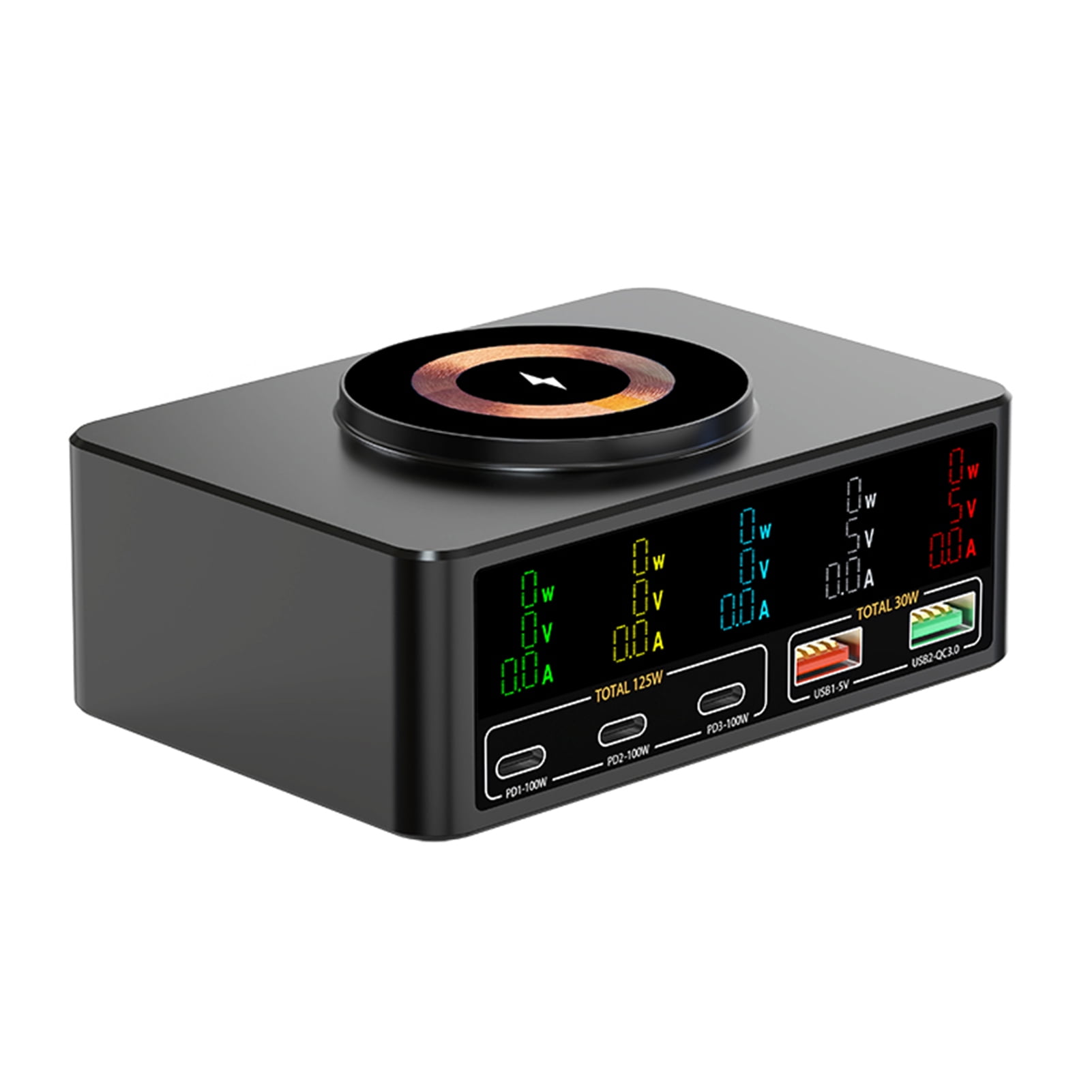 Hub 140W Power Fast Charging Hub USB Charger Station Multi Port Desktop ...