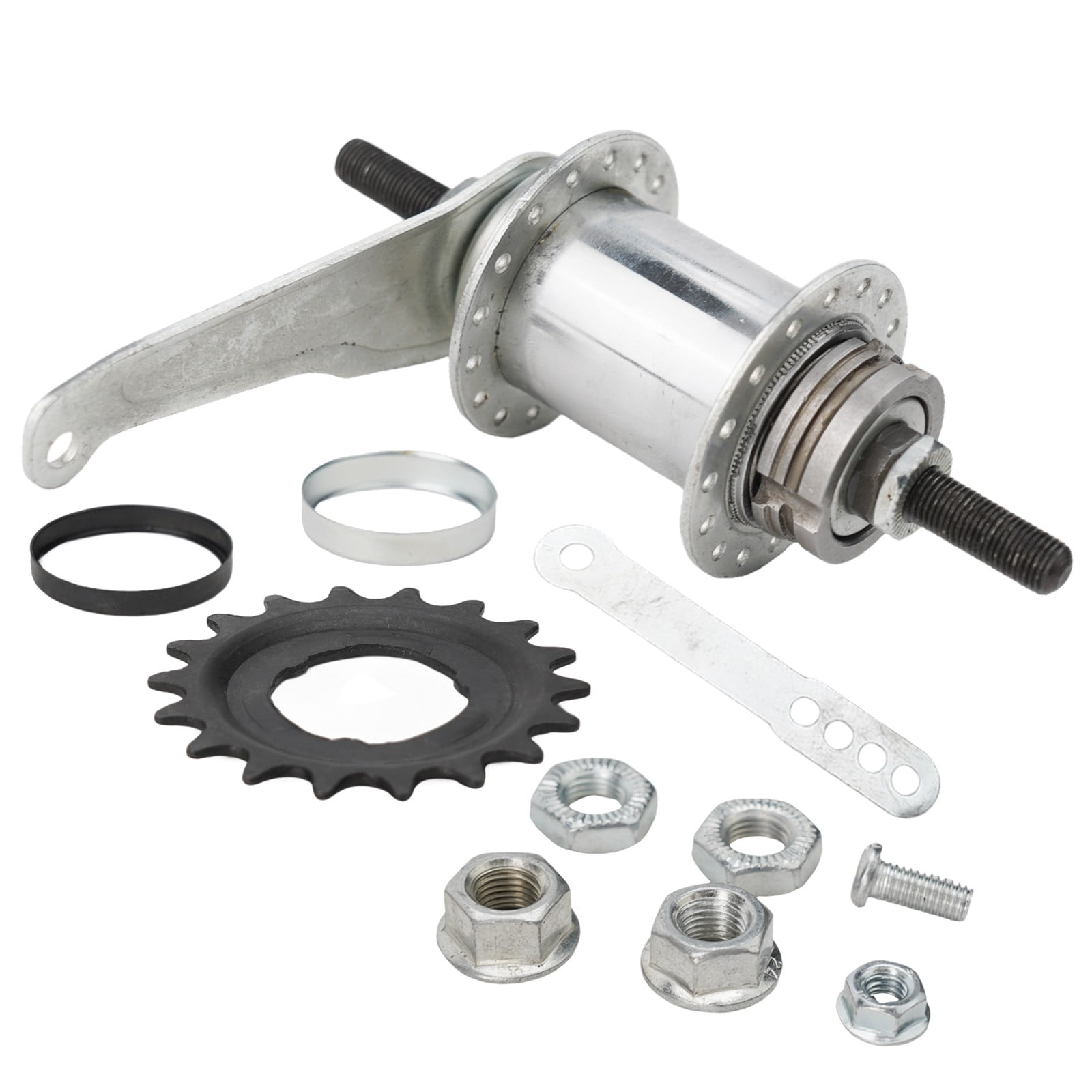 Hub Bike Hub 36/32 Spoke Holes Black Fixed Gear For Back Pedal Brake ...