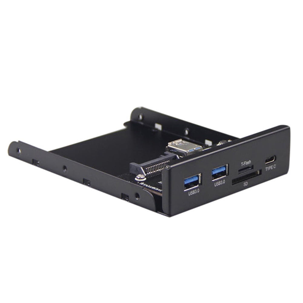 Hub Front Panel 20 Pins to usb 3.0 USB HUB USB3.1 TYPE C Micro SD/TF 3. ...