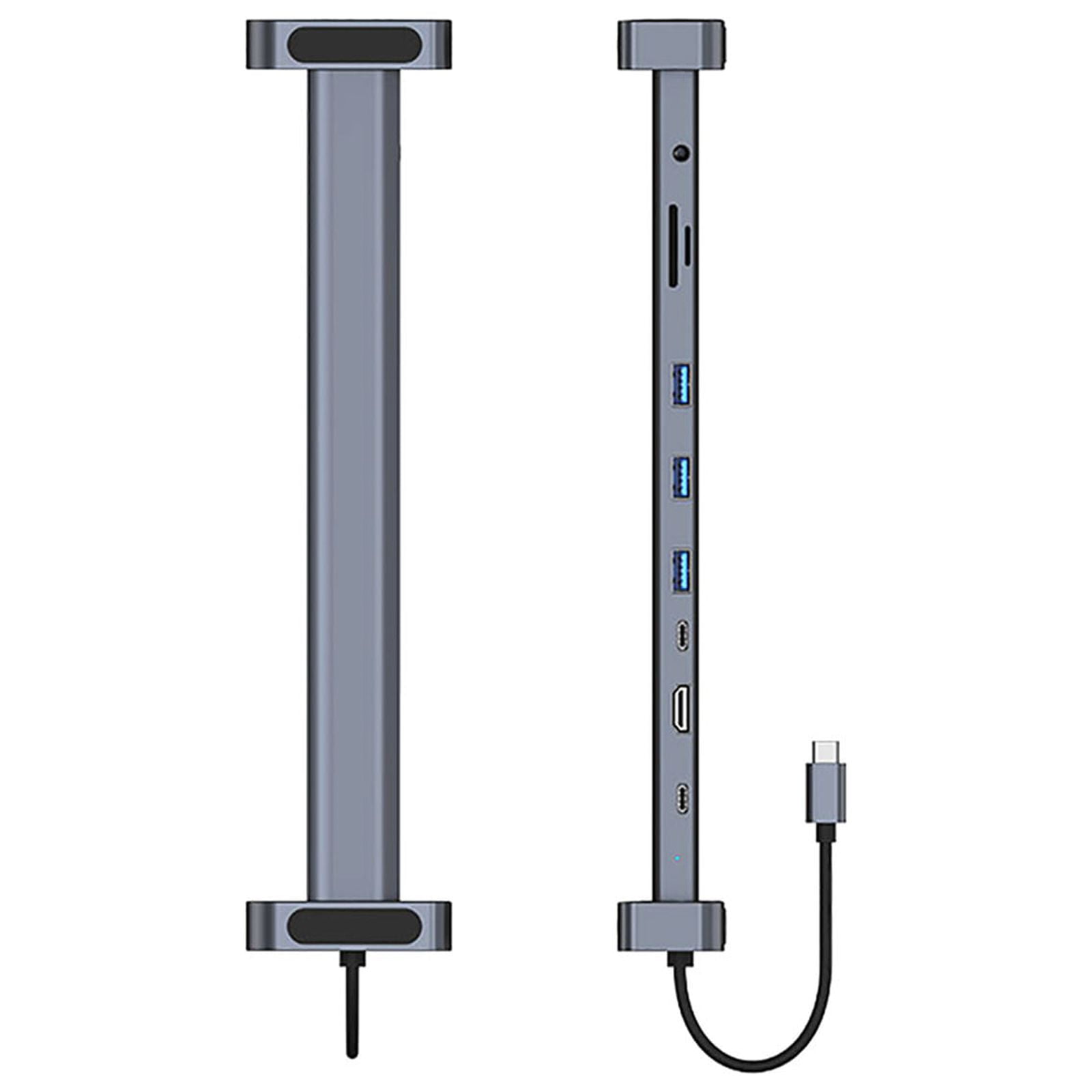 Hub Multi Interface Extender Laptop Base Computer Folding Stand Multi ...