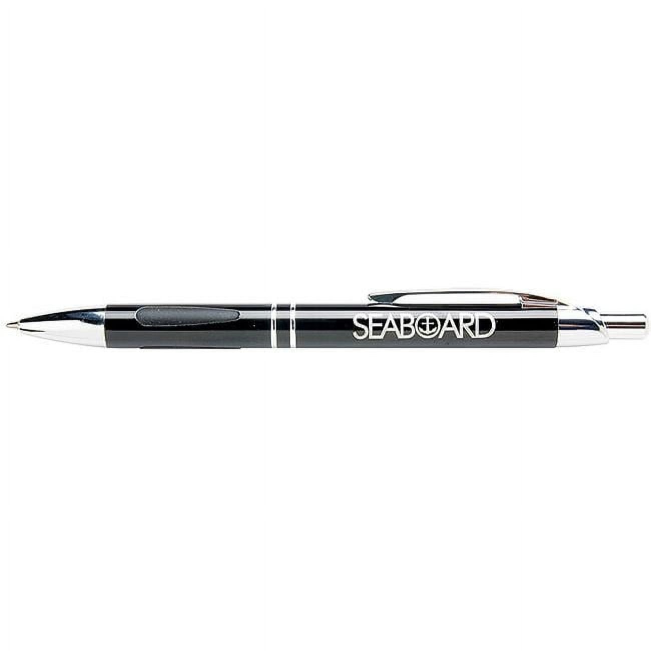 Hub Pen 628BLK-BLK Vienna Black Pen - Black Ink - Pack of 100 - Walmart.com