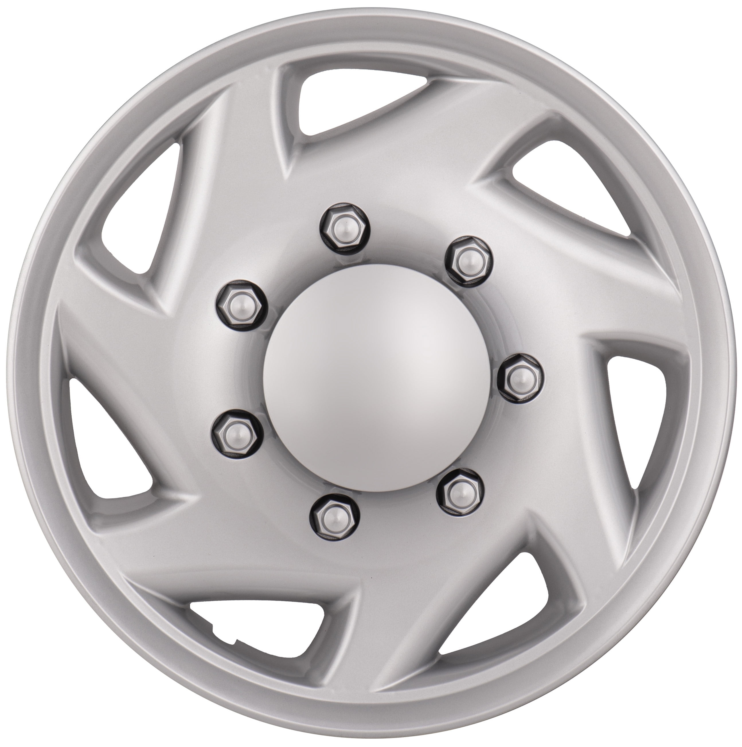 HubStar Heavy-Duty 16-inch Hubcap Replacement for Ford Van 1998-2023, Premium Wheel Cover Rims ...