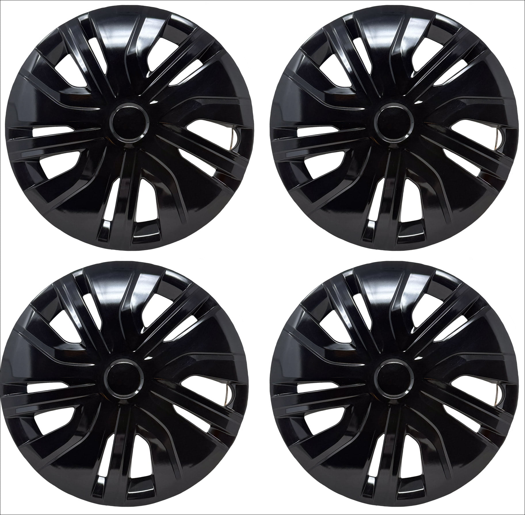 HubStar Hubcap for Mitsubishi Mirage 2017-2024 - Gloss Black Premium ...