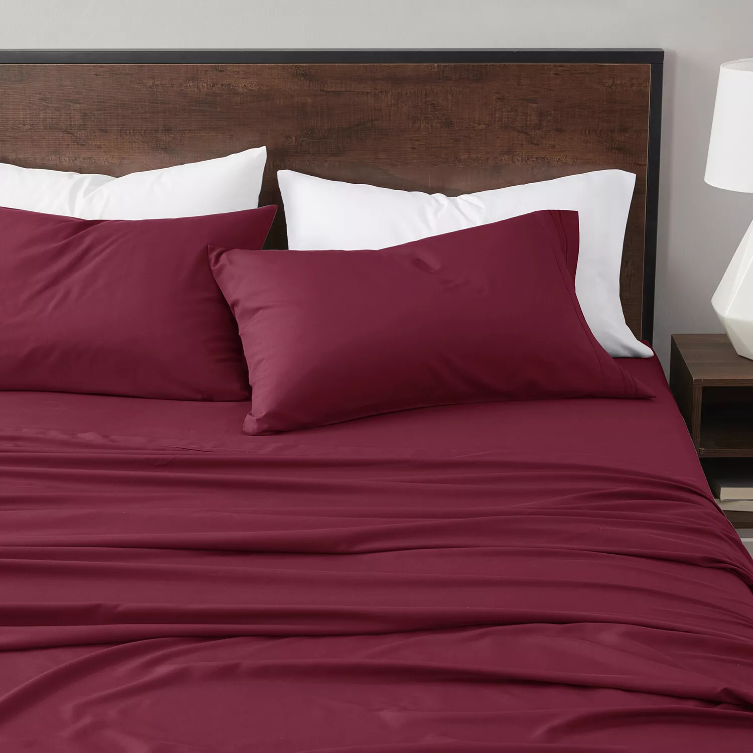 Huba Homes 4 Piece Bed Sheets Set by Nymbus Hotel Luxury Deep Pocket ...