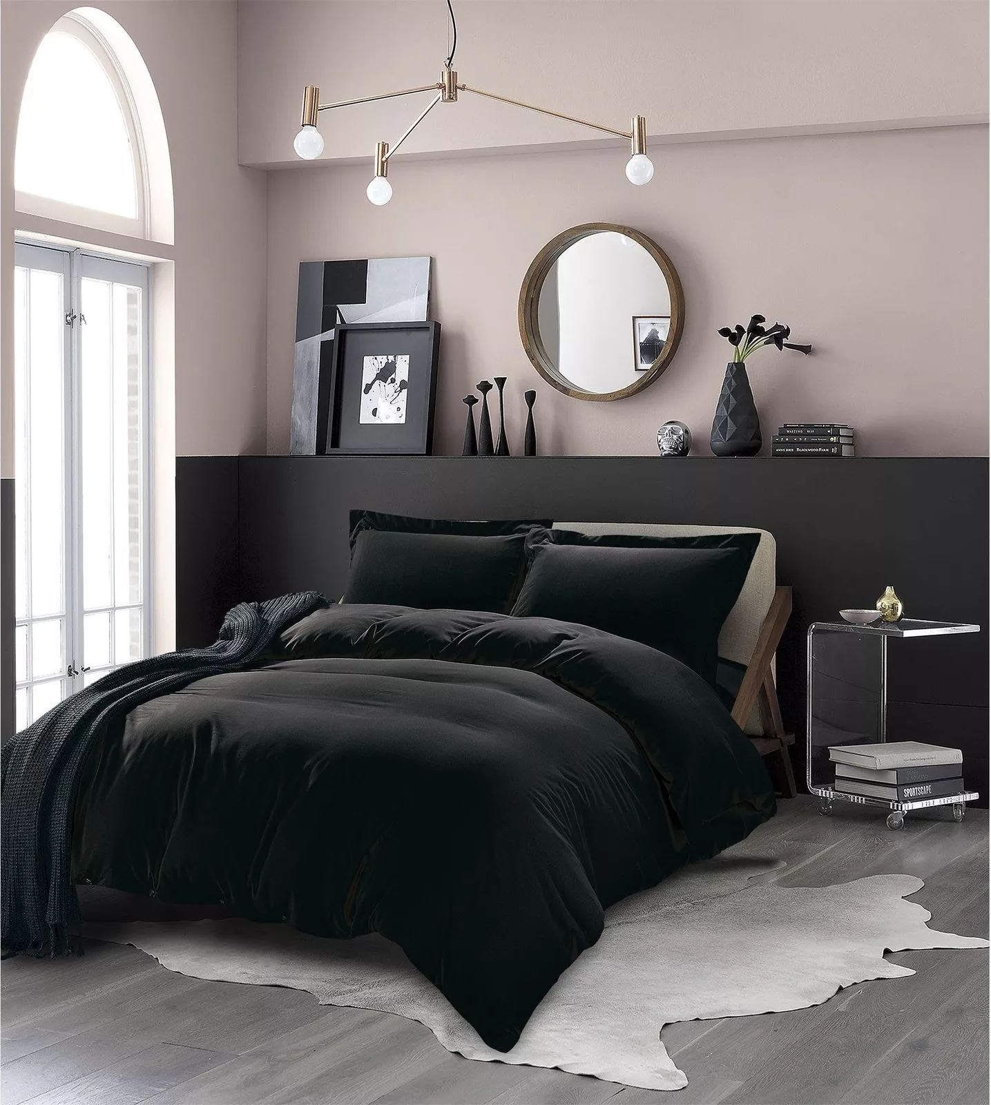 Huba Homes Elegant Comfort Essential 3-Piece Solid Duvet Cover Set full ...