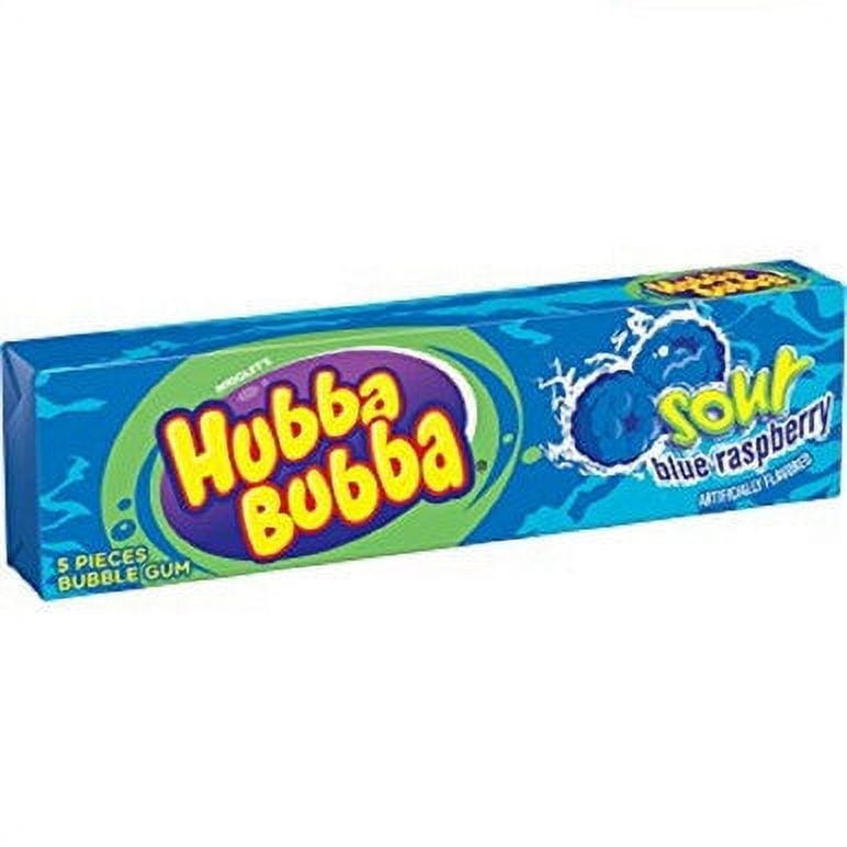 Hubba Bubba Max Sour Blue Raspberry (18 pack) {Imported from Canada ...