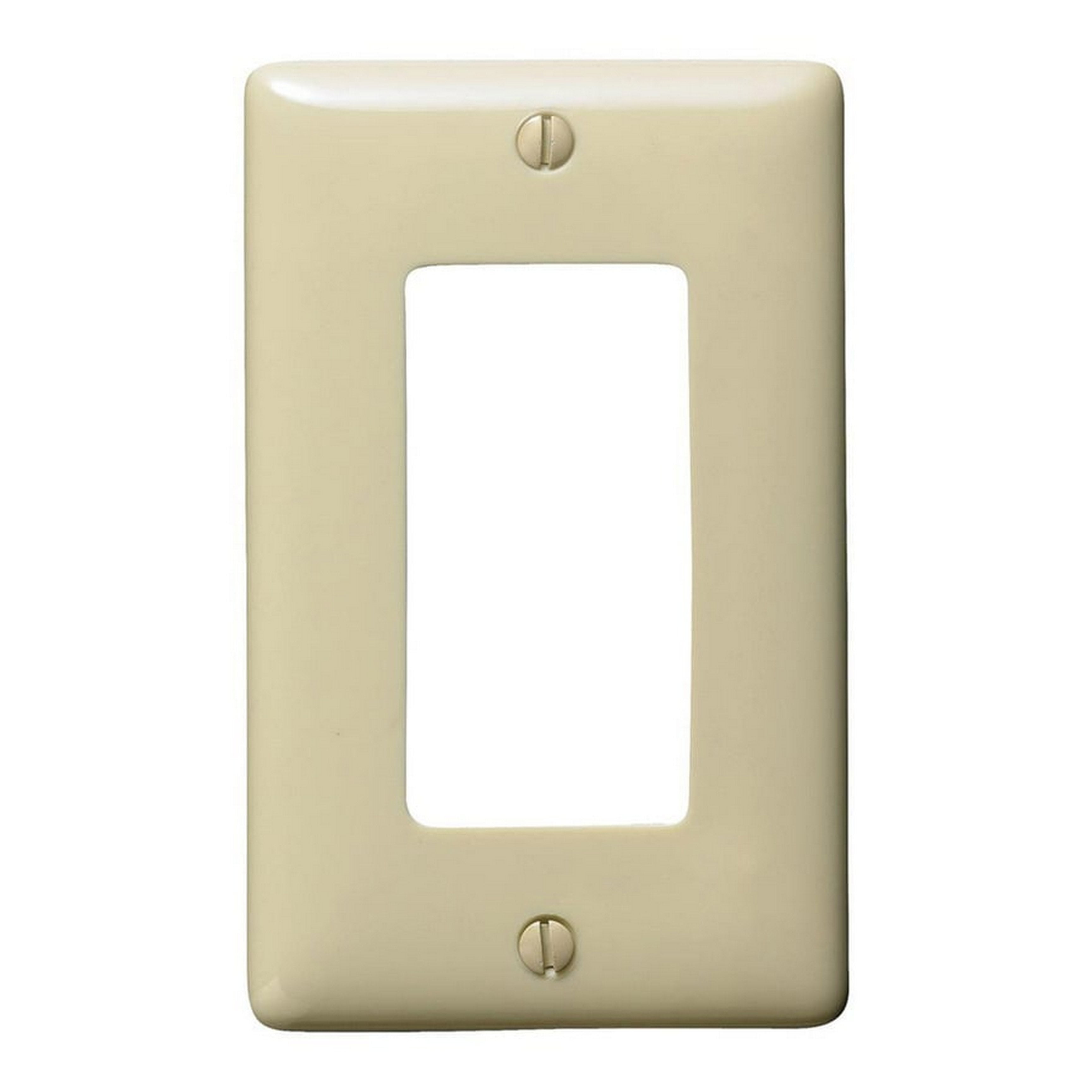 Hubbell 1-Gang Ivory Decorator Midsize Nylon Wall Plate - Walmart.com
