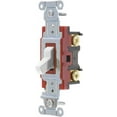 Hubbell 1222W Switch, Hubbell-Pro, 2-Pole, 20A, 120/277V, White ...