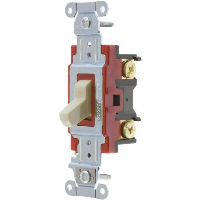 Hubbell 1224I Switch, Hubbel-Pro, 4-way, 20A, 120/277V, Ivory - Walmart.com