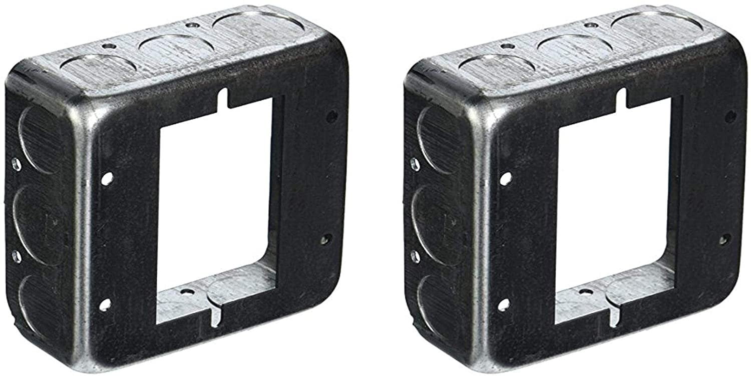 Hubbell 187 Raco Drawn Extension Ring, 22.5 Cu-In, 4 In L X 4 In W X 1 ...