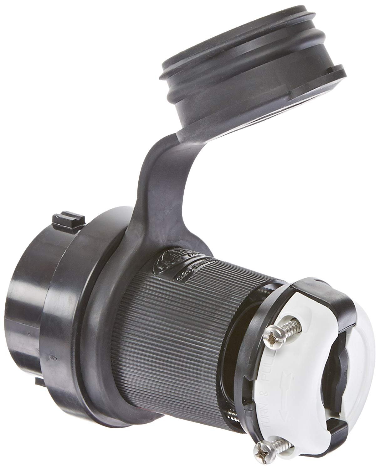 Hubbell Wiring Device-Kellems WT LkPl,Strt;30A;Blk;Wht,PlyBt Tph,4Blds ...