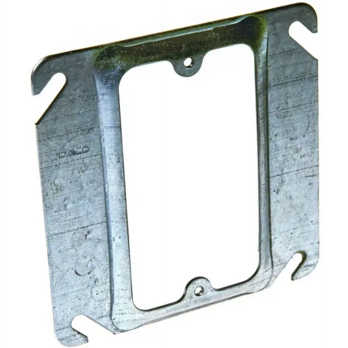 Hubbell 8773 Raco 4 Inch Square 3/4 Inch Rise Box Cover, Each - Walmart.com