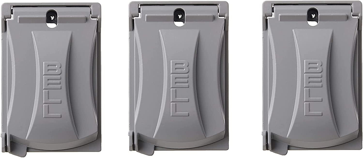 Hubbell Bell MX1050S Single-Gang Weatherproof Heavy Duty Universal Flip ...