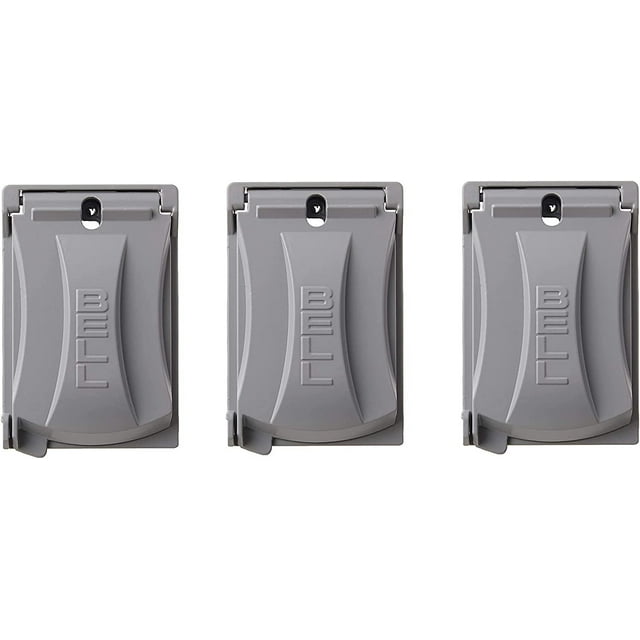 Hubbell Bell MX1050S Single-Gang Weatherproof Heavy Duty Universal Flip ...