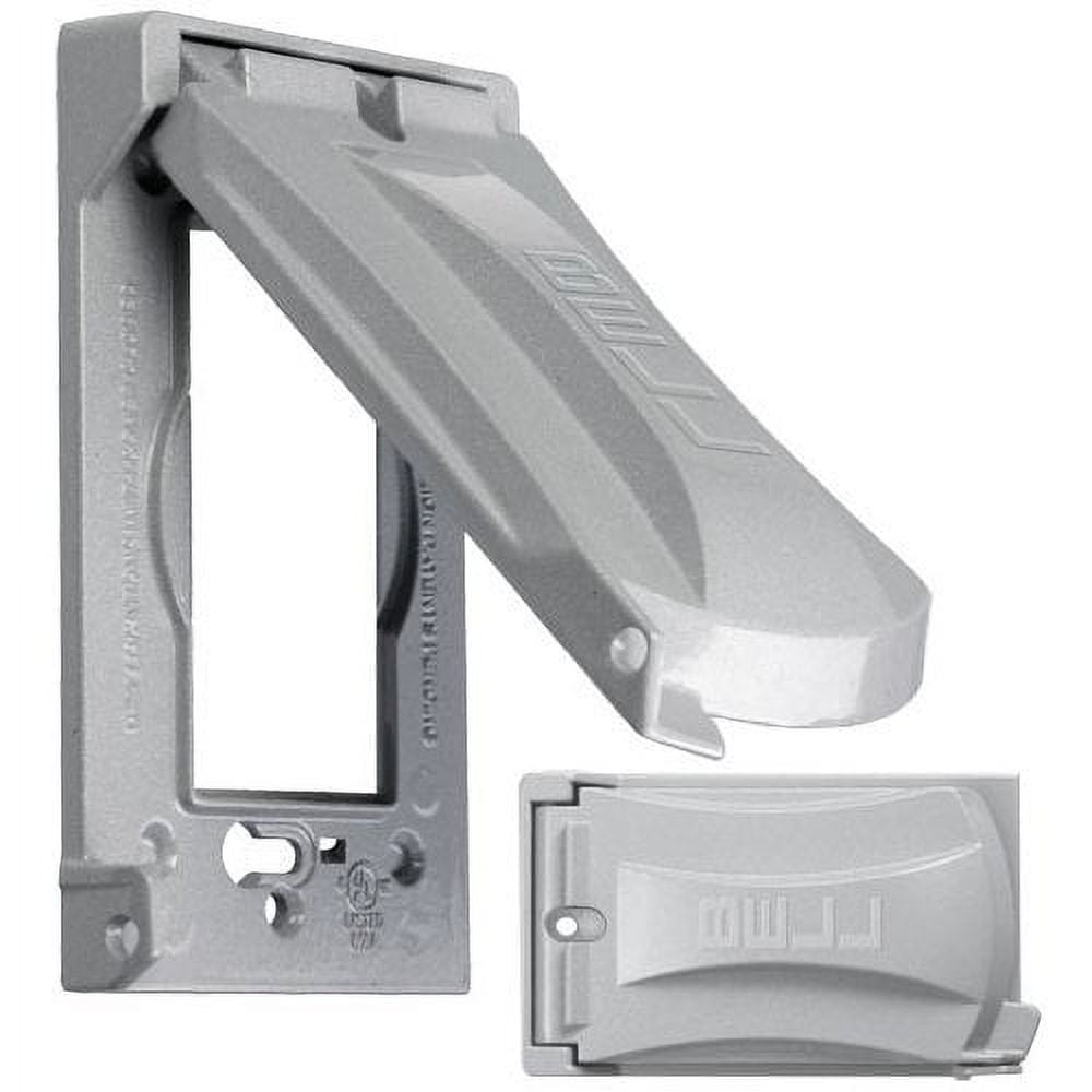 Hubbell Bell MX1050S Single-Gang Weatherproof Heavy Duty Universal Flip ... Hubbell Bell MX1050S Single-Gang Weatherproof Heavy Duty Universal Flip ...