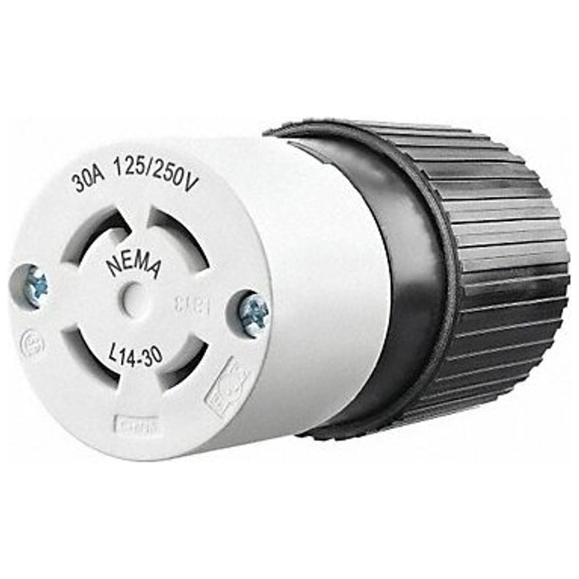 Hubbell Bryant 71430NC Nema L14-30 30A 125/250V Locking Connector Brand ...
