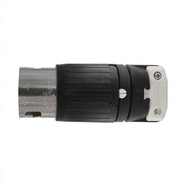 Hubbell 50 Amp Twist-Lock Industrial Male Plug, 125/250V, 3 Pole, 4 ...