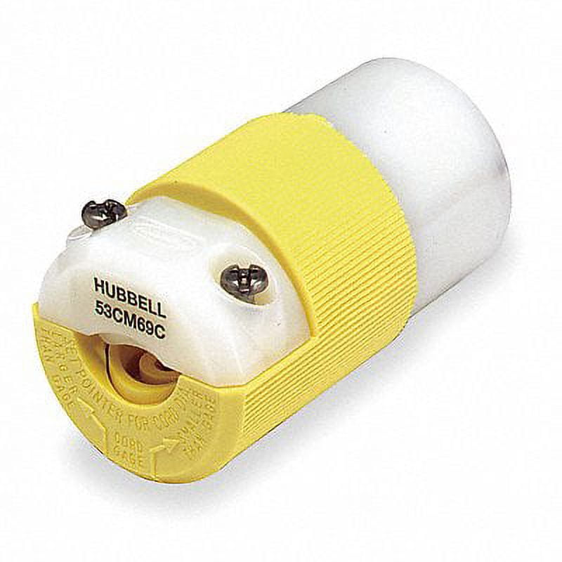 Hubbell Connector Body 15A Female HBL52CM69C - Walmart.com