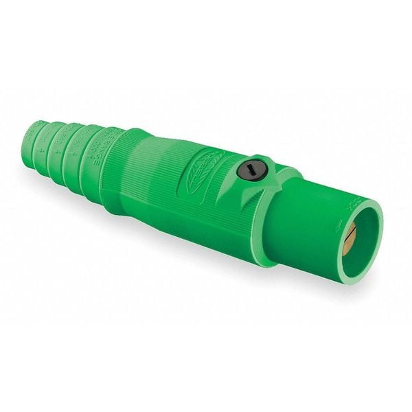 Hubbell Wiring Device-Kellems Connector,Green,300 A,Male HBL300MGN ...