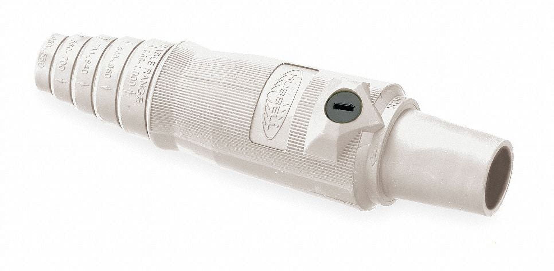 Hubbell Connector,White,400 A,Female HBL400FW - Walmart.com