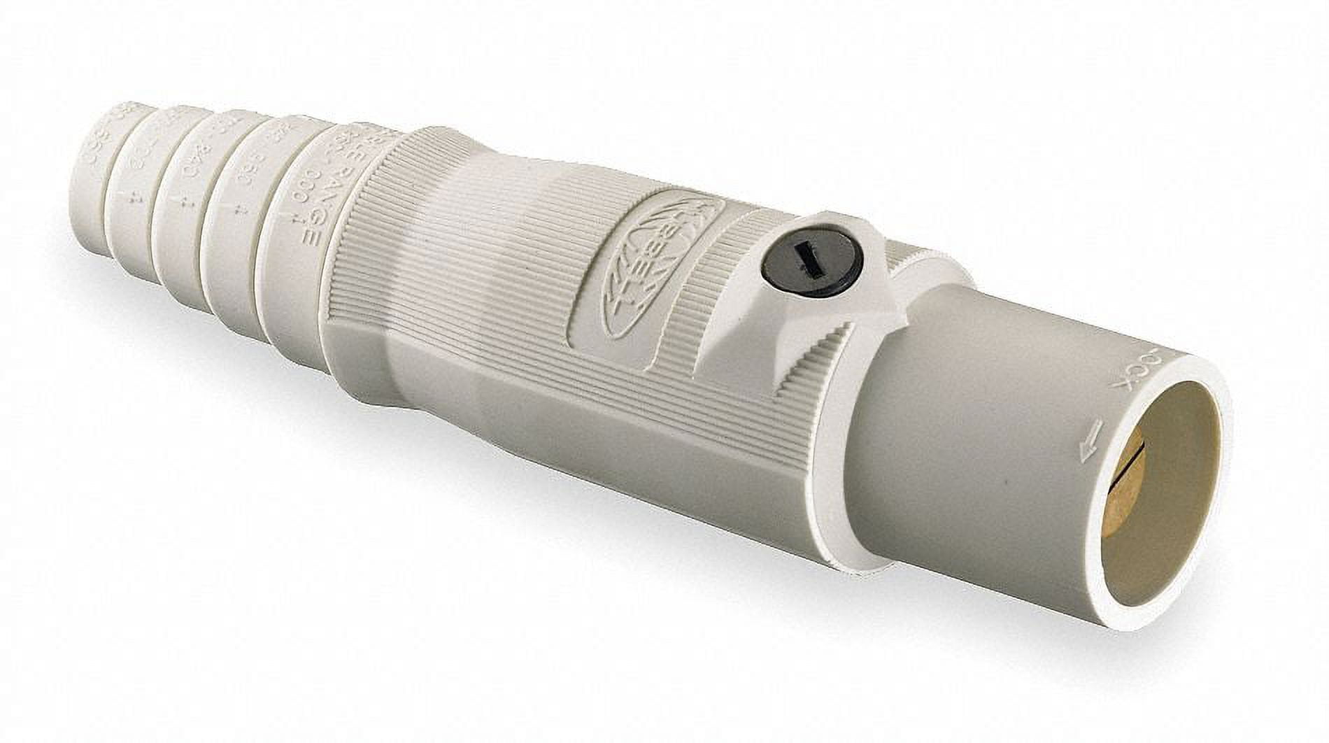 Hubbell Connector,White,400 A,Male HBL400MW - Walmart.com