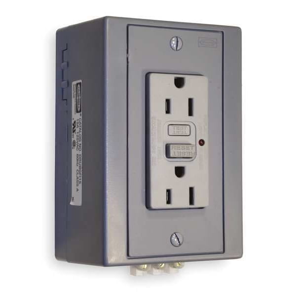 Hubbell DRUBGFI15 DIN Rail Utility Box - Walmart.com