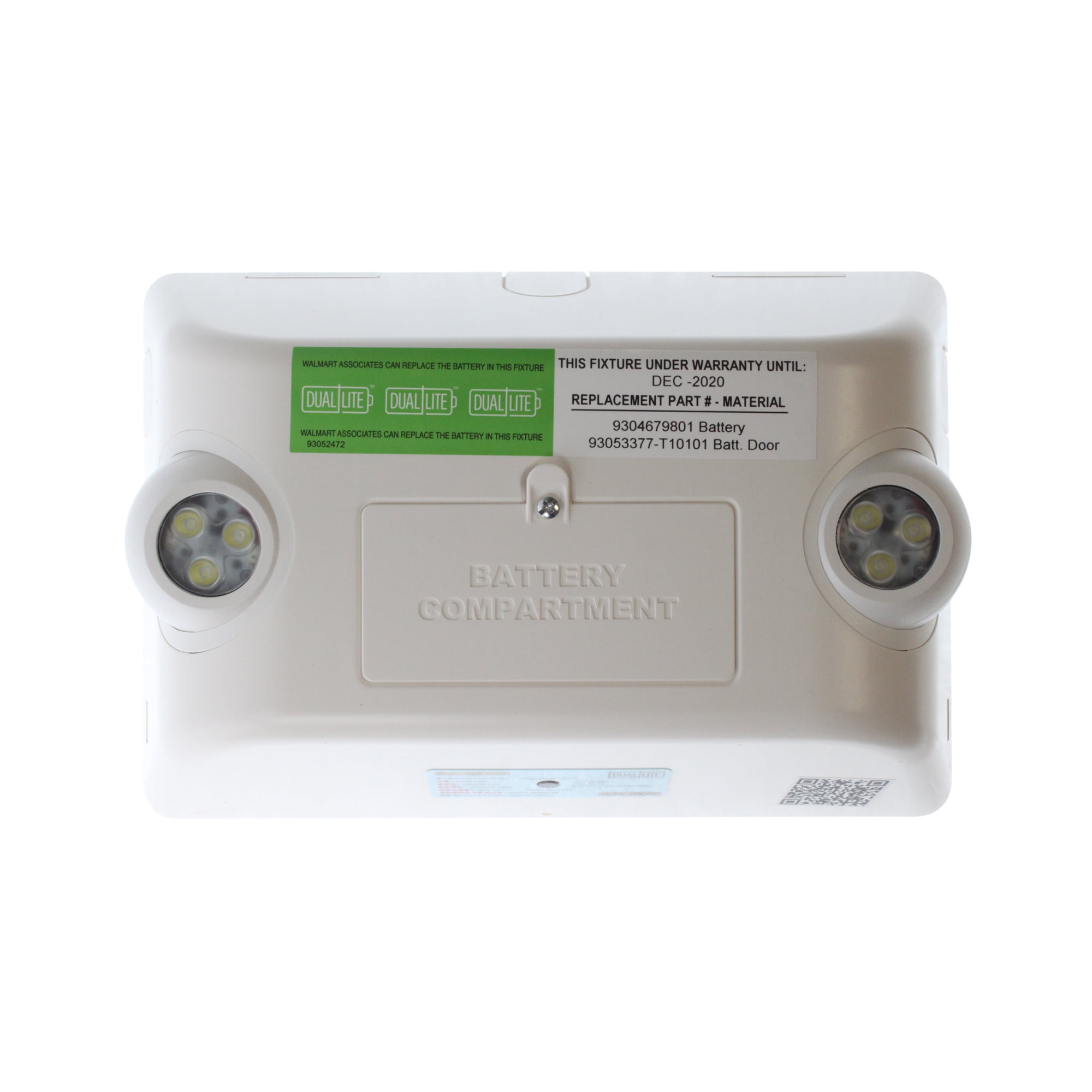 Hubbell Dual-Lite EVHC6I-WM LED Emergency Light, Bug-Eye Type, 120/277V ...