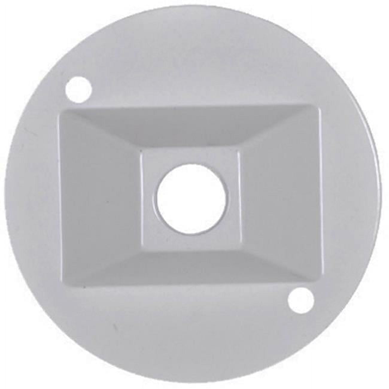 Hubbell Electrical RC-1-N-W Round Lampholder Cover- White - Walmart.com