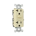 Hubbell GF5352IC GFCI Duplex Receptacle, Circuit Guard, 20A, 125V ...