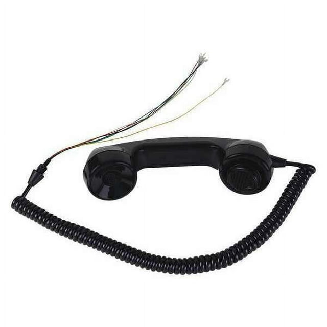 Hubbell Gai-Tronics Handset Kit,Black,Plastic 10113-122 - Walmart.com