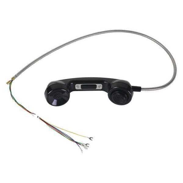 Hubbell Gai-Tronics Handset Kit,Black,Plastic 10117-003 - Walmart ...