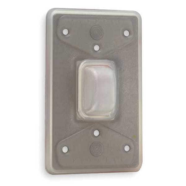 HUBBELL WIRING DEVICE-KELLEMS HBL1795 Weatherproof Plates, Number of ...