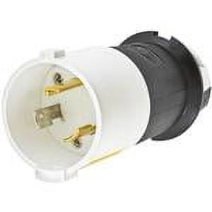 Hubbell HBL2611S LKG S/SHRD PLUG 30A 125V L5-30P B/W - Walmart.com