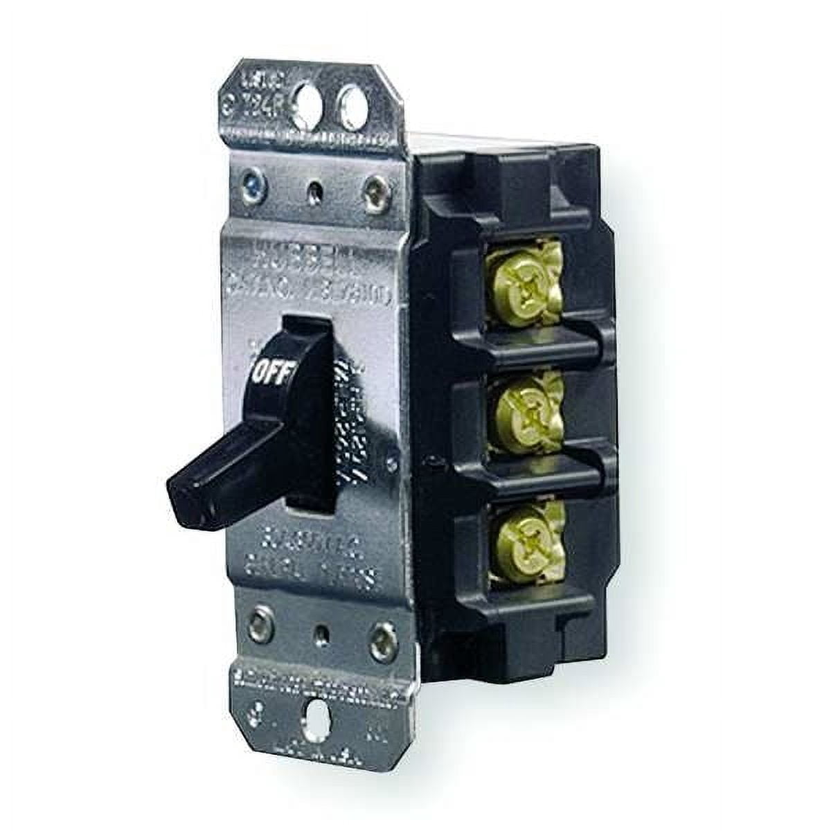 Hubbell Wiring Device-Kellems Manual Motor Switch,30A,600VAC,3P ...