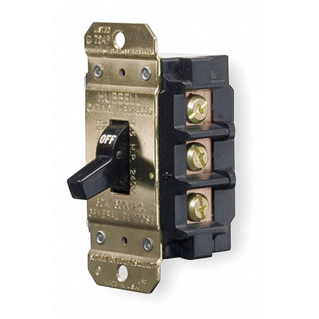Hubbell HBL7842D 40 amp 600V 2 Phase Disconnect Switch - Walmart.com