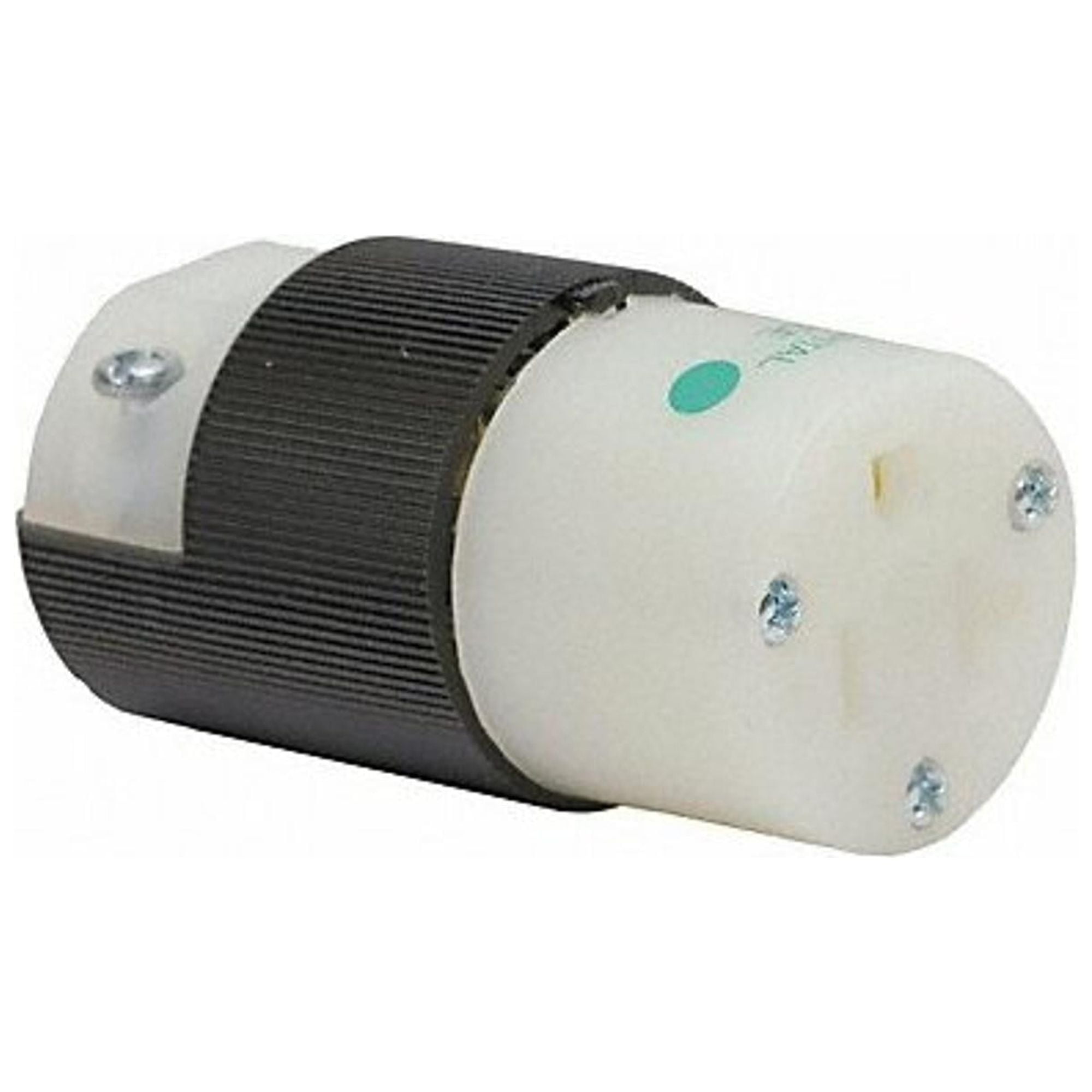 Hubbell HBL8319C Connector, Hospital Grade, 20 amp, 125V, 5-20R, Black ...