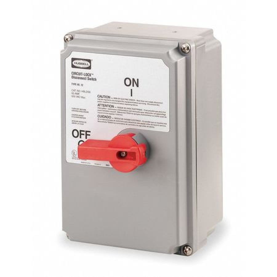 Hubbell HBLDS6AC Non-Fused Disconnect Switch - Walmart.com