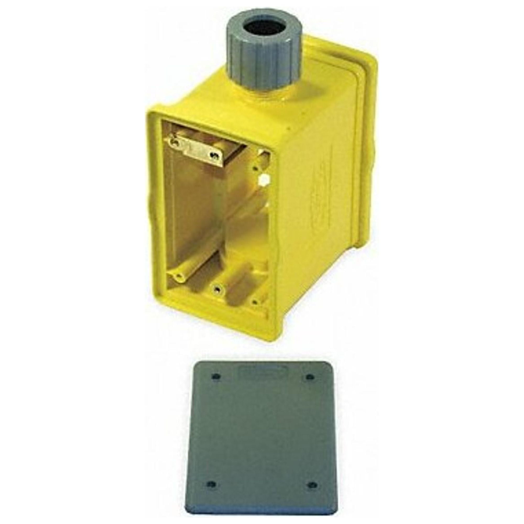 Hubbell HBLPOB1 Heavy-Duty Portable Outlet Box with Cord Strain Relief ...